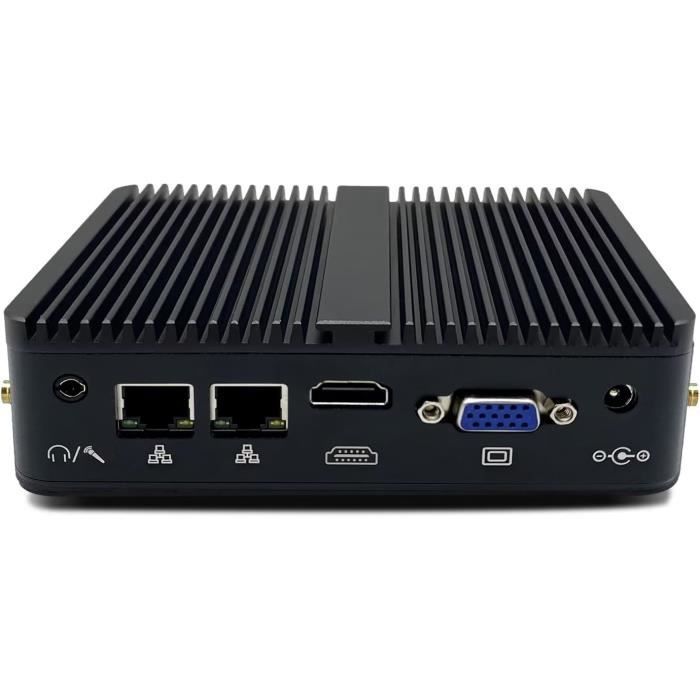 Mini Pc Windows 11 Pro Fanless, Ordinateur Sans Ventilateur De Bureau Computer, Industriel Mini ...