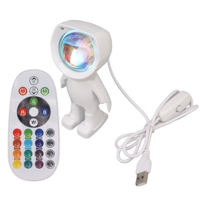 YOSOO projecteur de lampe coucher de robot astronaute Astronaute Robot ...