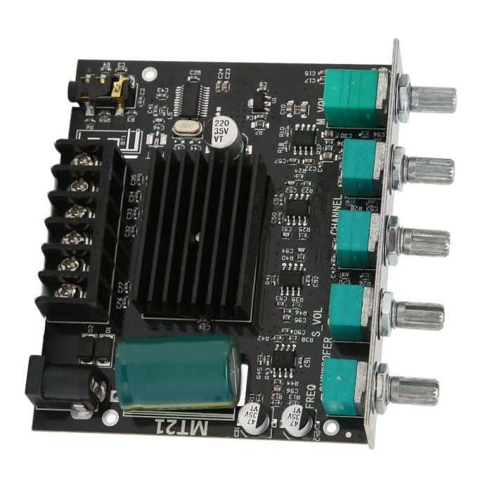 MEI-ZK‑MT21 BT Amplifier Board Power Sound Stereo DC12‑24V Digital ...