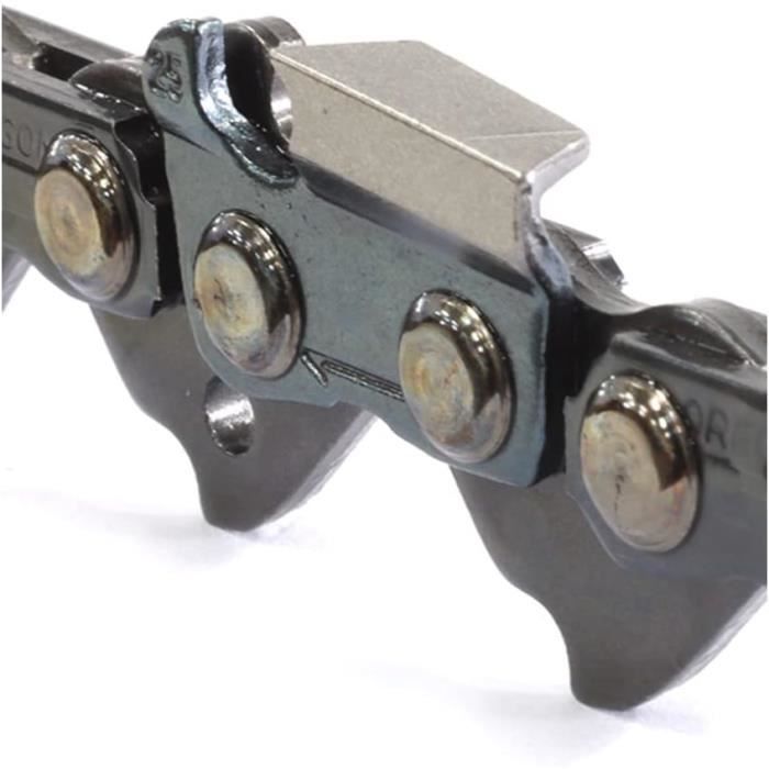 PowerCut - Chaîne de Tronçonneuse pour Guide-Chaîne 38 cm (15") - Pas 0 ...