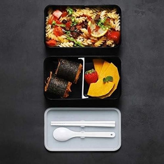 Lunch Box 1100Ml 2 Couches Bento Box Light Eater Bento Box Fitness ...