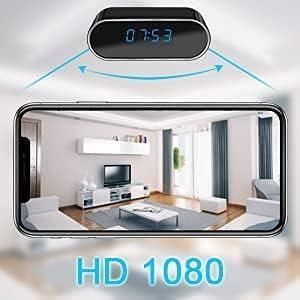 Caméra Espion Cachée Wifi 4K-Hd 1080P Mini Dv Réveil Enregistreur Vidéo ...