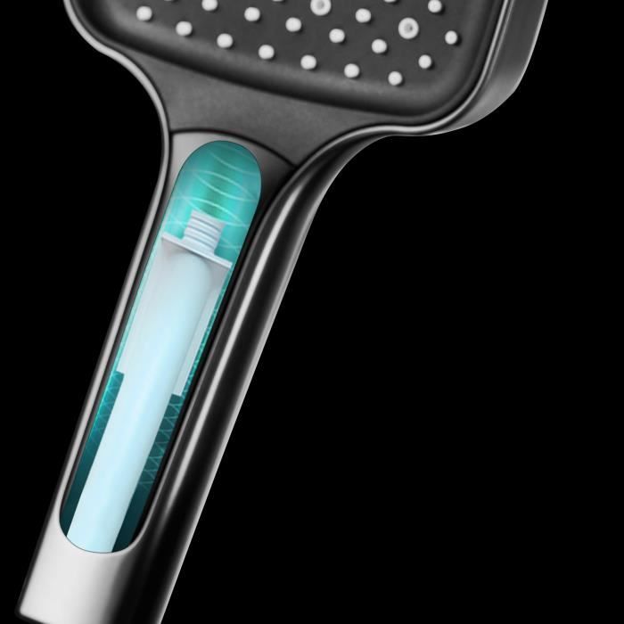 Pommeau de Douche - SUMERAIN - S4365-BC-WH-CD - Chromé - Flexible 150 ...