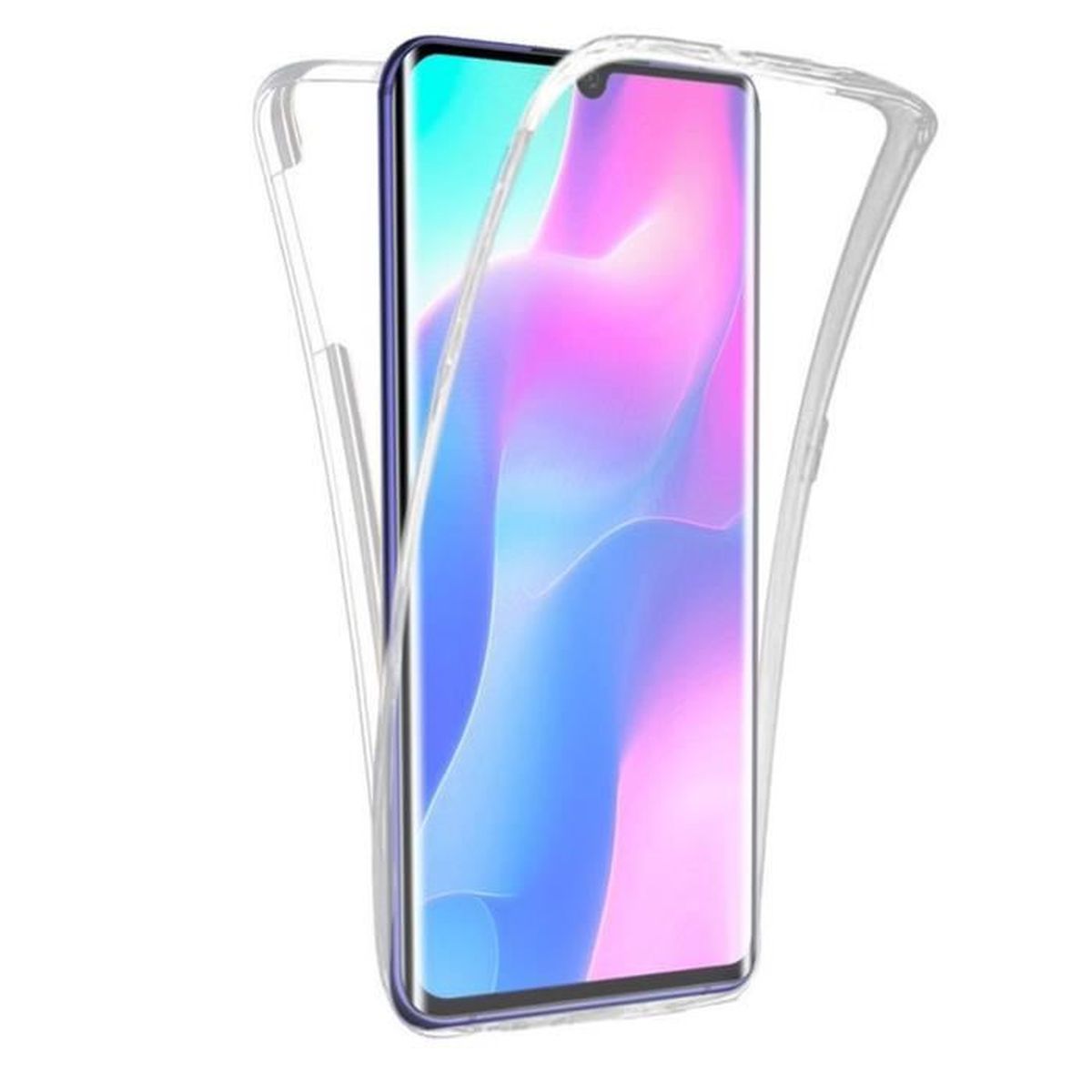 Coque pour Xiaomi Redmi Note 10 5G - Housse Etui 360 Silicone ...