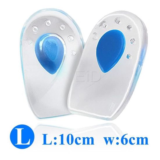 Talonnette,EiD-semelles orthopédiques en Gel de Silicone, nouvelle ...