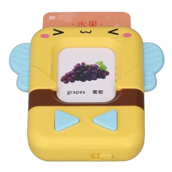 Fafeicy cartes flash parlantes Bébé parlant cartes Flash jouets d ...