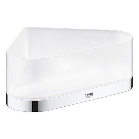 Porte-savon d'angle - GROHE - 41038000 - Acier inoxydable - Support ...