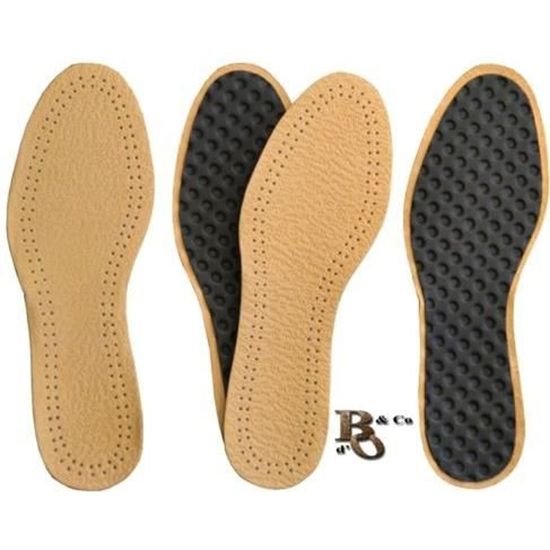 Semelles - DE CLERMONT - Cuir Tannage Naturel - Evacuation ...