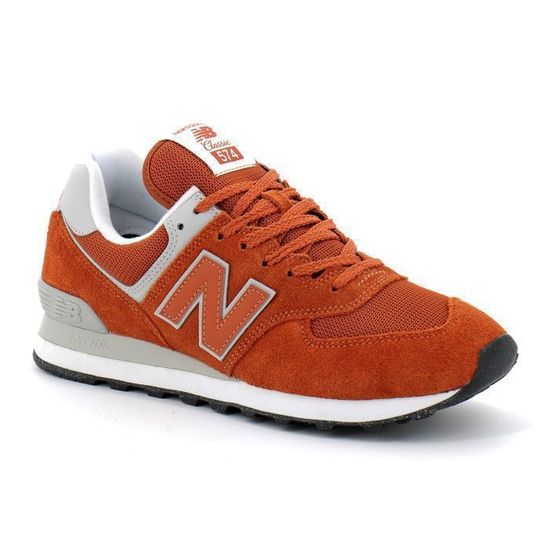 Chaussures de Running New Balance 574 Marron - Homme/Adulte - Classics ...