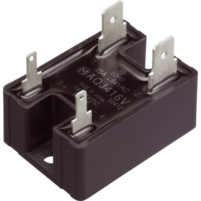 Panasonic Relais à semi-conducteurs AQJ412VJ 25 A Tension de contact ...