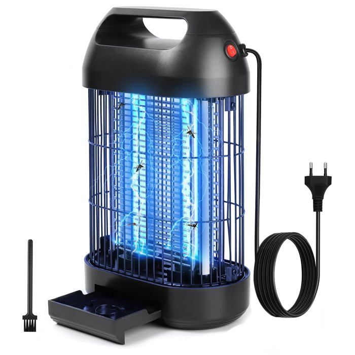Lampe Anti Moustique Interieur, Tue Mouche Moustique Électrique ...
