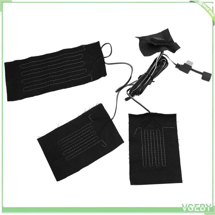 VGEBY Tampons de chauffage électrique Pads Chauffants électriques Usb ...
