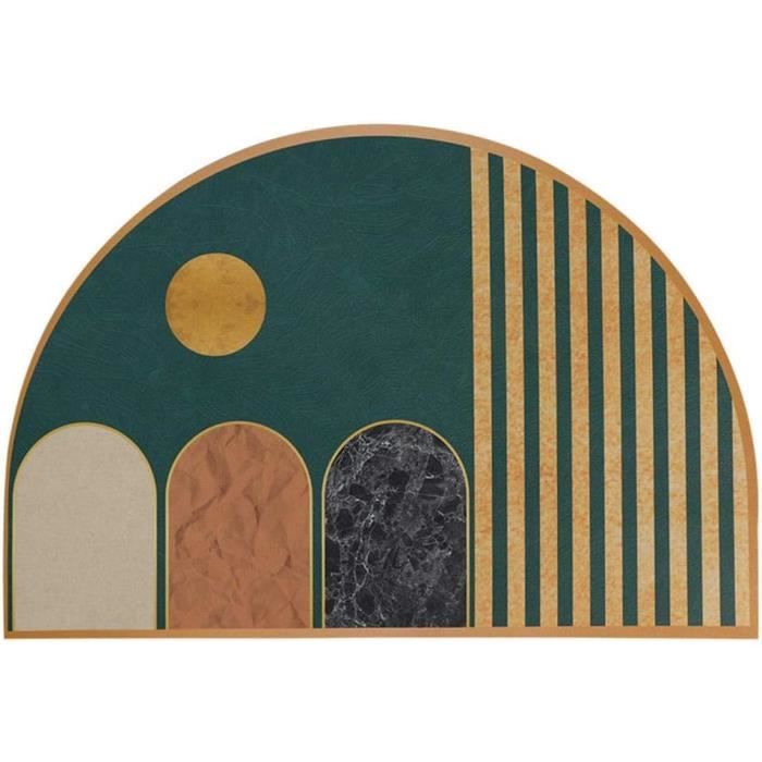 Tapis Entree Exterieur Demi-Rond Tapis d'entree Tapis Robuste ...