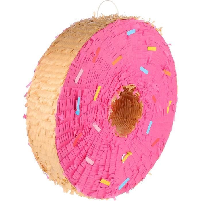 Pink Donut Pinata Multicolor Pinata Birthday Party Supplies Big Donut ...