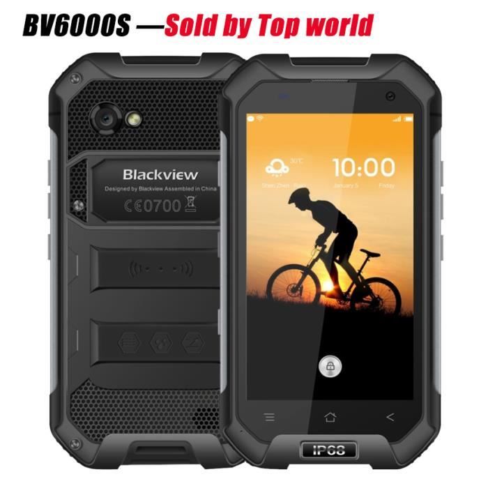 Blackview BV6000S Téléphone Mobile Android 7.0 MTK6737 4G FDD LTE 2 GB ...
