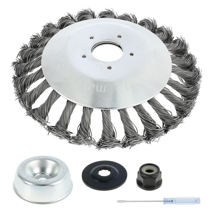 Tondeuse,Tête de tondeuse à gazon 6-8 pouces 150-200mm, brosse de coupe ...