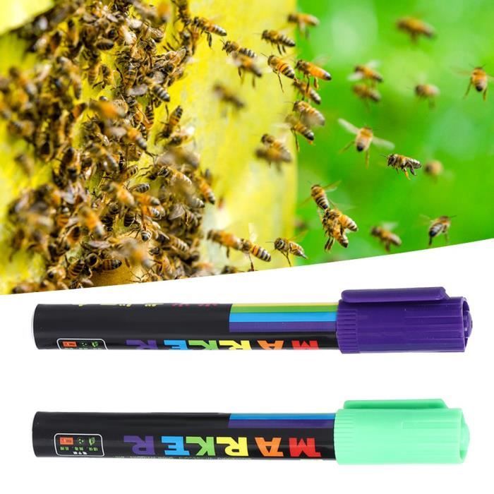 Fafeicy stylo marqueur Queen Bee 2 pièces en plastique écologique reine ...