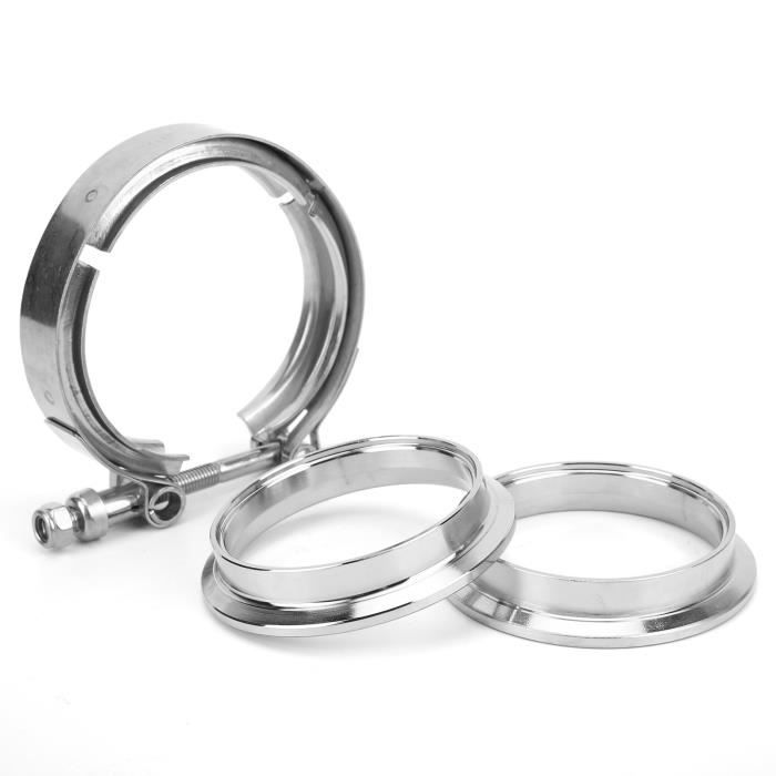 Collier V-Band FDIT - Ensemble de bride plate d'acier doux d ...