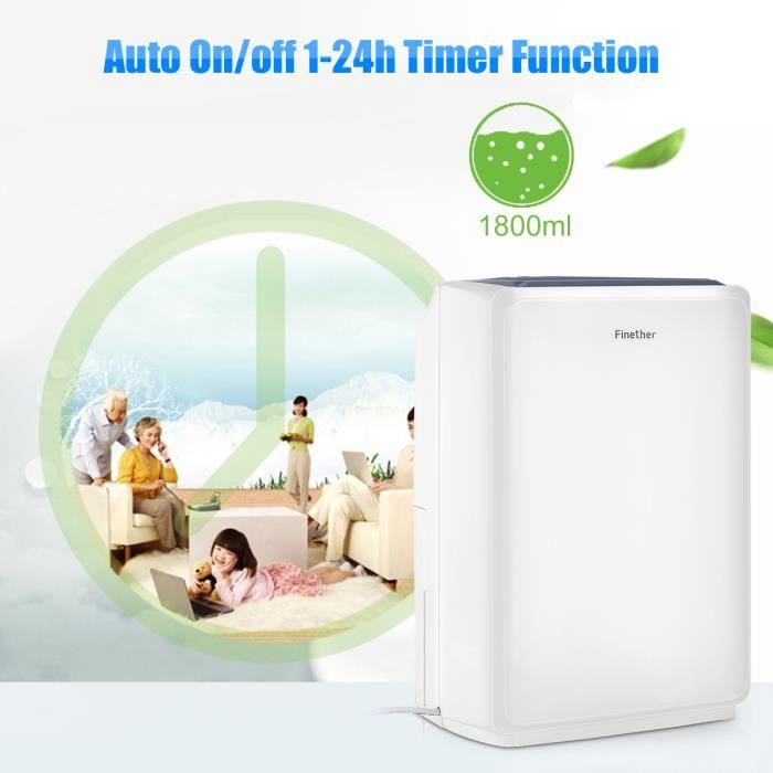Finether 16L-D Déshumidificateur d’Air Intelligente Multi-modèle Anion ...