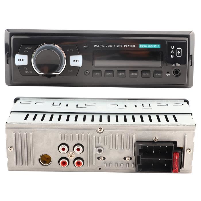 XUY-Radio numérique DAB avec carte de lecture Bluetooth Lire le disque flash USB MP3 Deux ports ...