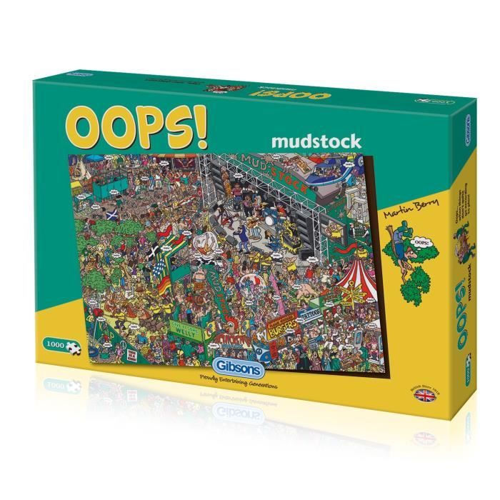 Gibsons Oops Mudstock 1000 Pièces Puzzle Csx2h Cdiscount Jeux