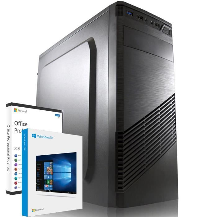 PC Ordinateur Assemblato Intel i5-3470 Ram 16GB SSD 480GB DVD-RW ...