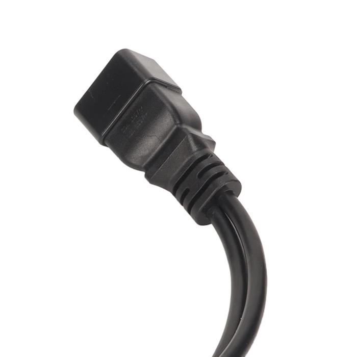 Che Cordon Iec320 C14 Vers 5 15r 5 20r Iec320 C14 à 5 15r 5 20r Cordon Mâle à Femelle 1 En 2