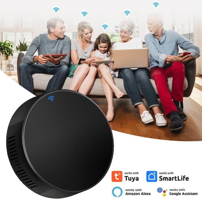 Télécommande Universelle Tuya Wifi Smart Ir Contrôlez La Tv Le