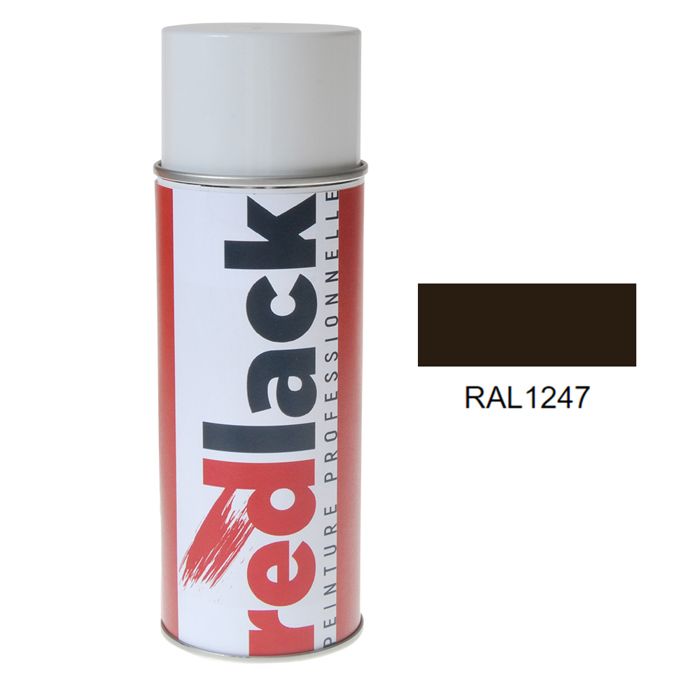 Redlack Peinture aérosol RAL 1247 Brillant multisupport - Cdiscount ...