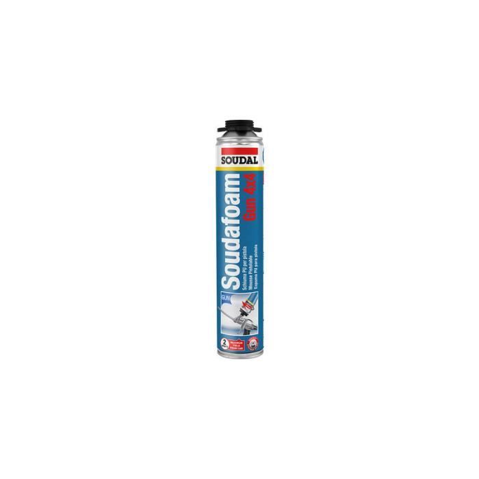 Mousse PU pistolable, soudafoam - 130336 - Cdiscount Bricolage