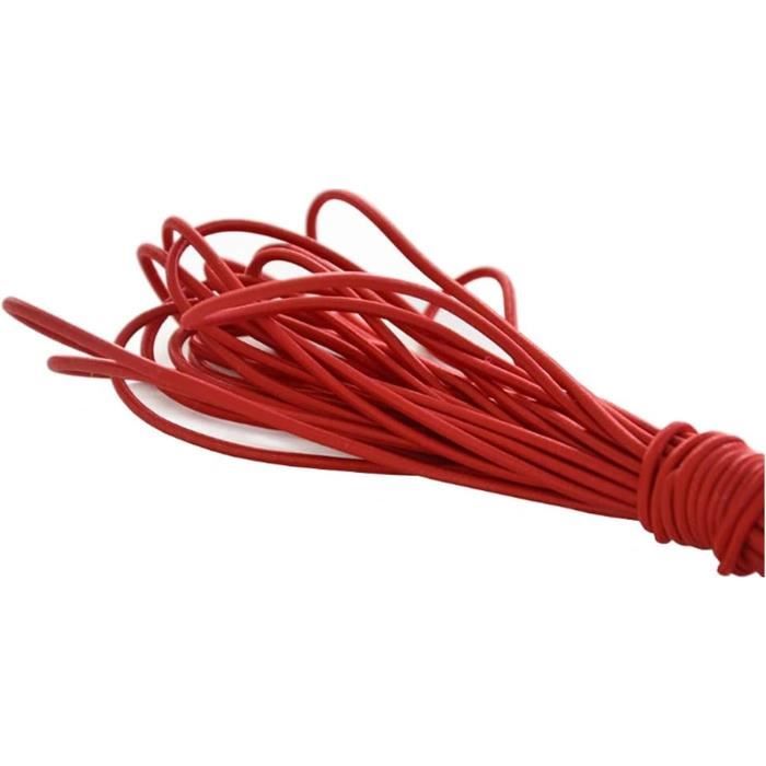Cordon Élastique Rond En Caoutchouc - 2 Mm - 10 M - Pour Bracelets ...