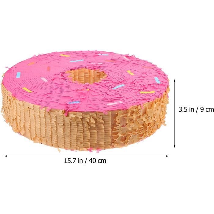 Pink Donut Pinata Multicolor Pinata Birthday Party Supplies Big Donut ...