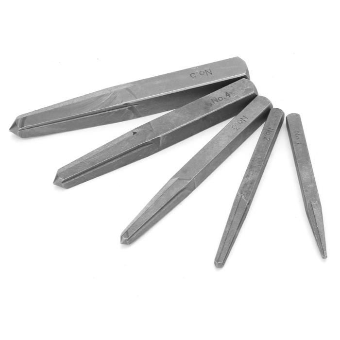 Extracteur de vis cassé - CIKONIELF - Outil de bricolage - 5 tailles d ...