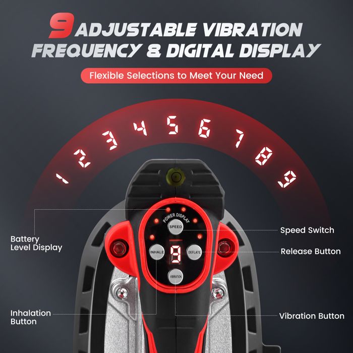 Ventouse Vibrante Carrelage Sans Fil - Machine de Nivellement avec ...