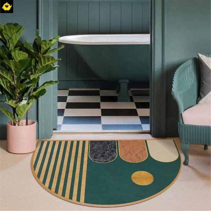 Tapis Entree Exterieur Demi-Rond Tapis d'entree Tapis Robuste ...