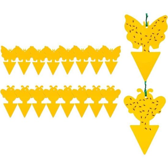 Anti moucherons Interieur 20PCS, Attrape Mouche, Traitement moucheron ...