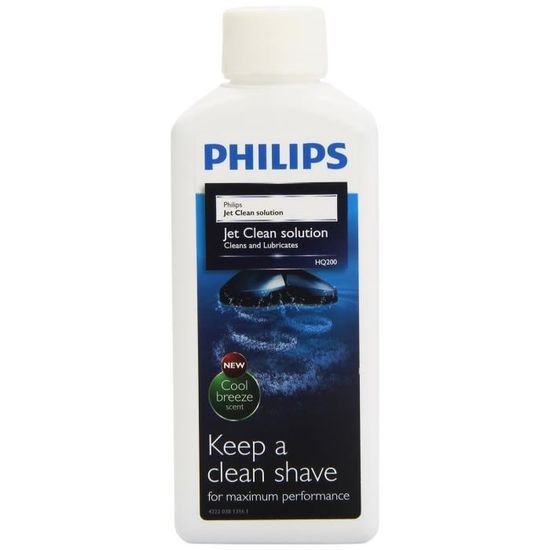 Philips HQ203/50 Pack de Jet Clean Solution Recharge nettoyage ...