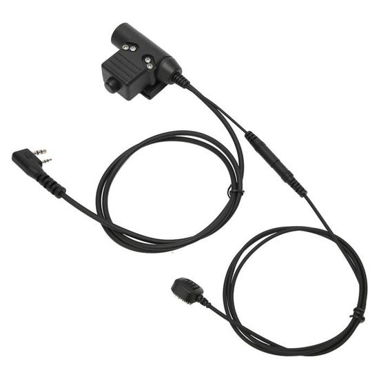 JINXN - U94 + Finger Microphone PTT High Strength Clear Hands Free ...