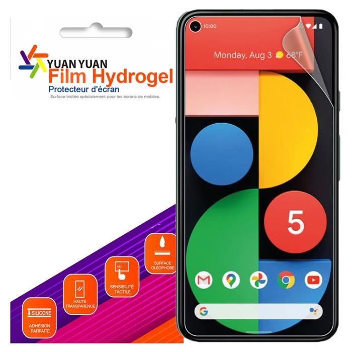 Film ecran avant de protection en hydrogel souple pour Google Pixel 5 6 ...