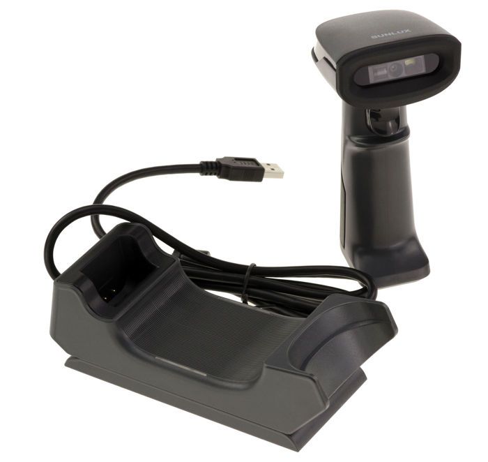 Lecteur de code-barres 1D type EAN et de codes 2D type QR Code. Sans ...