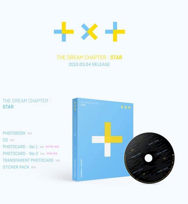 TXT Tomorrow X Together The Dream Chapter Star Album ...