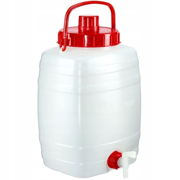 KADAX Baril avec Robinet Bidon Réservoir d'Eau 10L - Cdiscount Bricolage