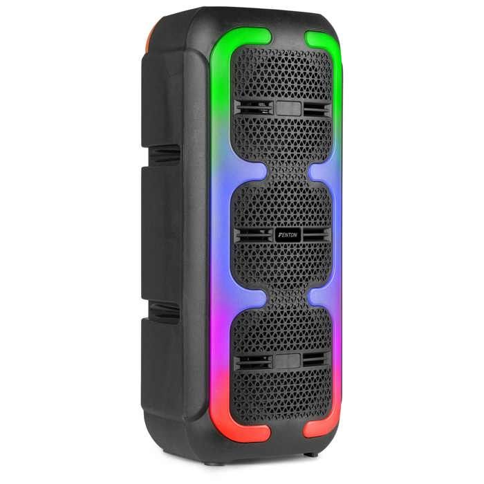 Fenton Track310 - Enceinte Lumineuse portable 120W avec BT sans fil ...