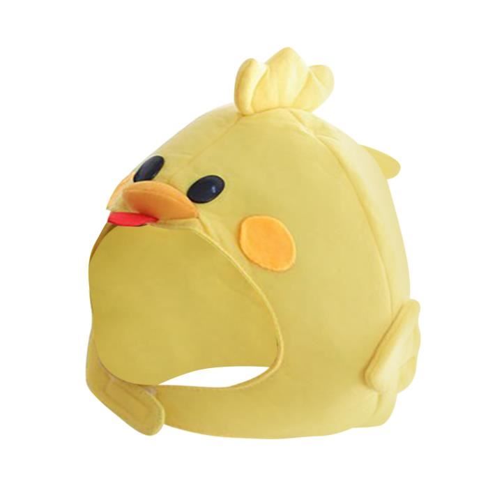 Jeu d'adresse Dessin animé drôle adorable poussin en peluche chapeau ...