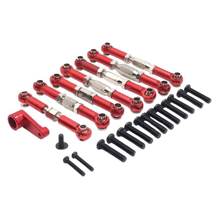 Métal RC Pull Rod Remplacement RC Servo Links Tie Rod RC 28T Servo ...
