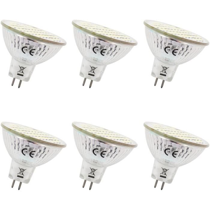 MR16 GU5.3 48-2835SMD Ampoule LED 3W Remplacer 30W 35W Ampoule Halogène G5.3 Bi-pin Base Lampe ...