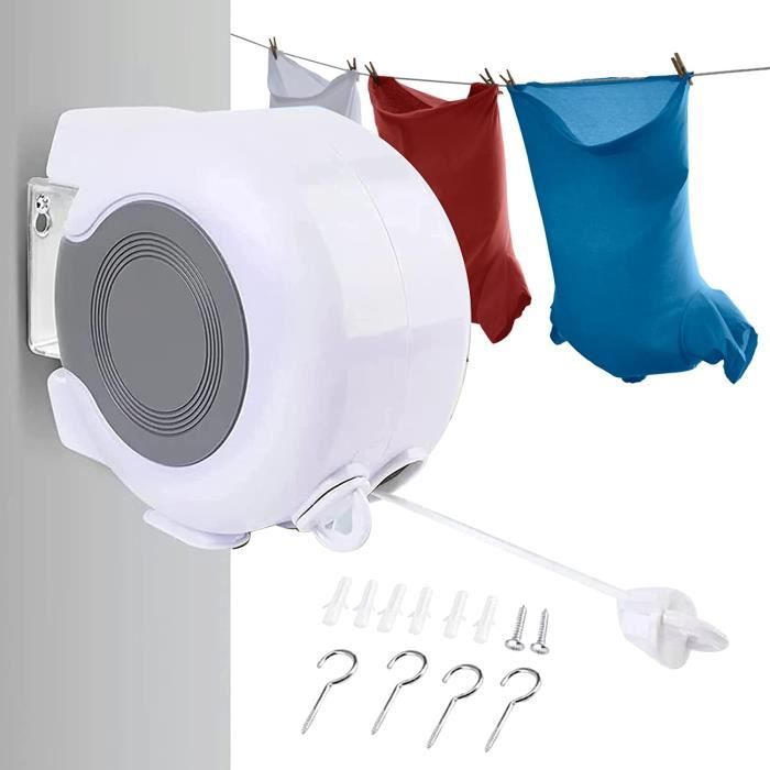 Corde a Linge Retractable Etendoir Linge Extensible Exterieur Interieur ...