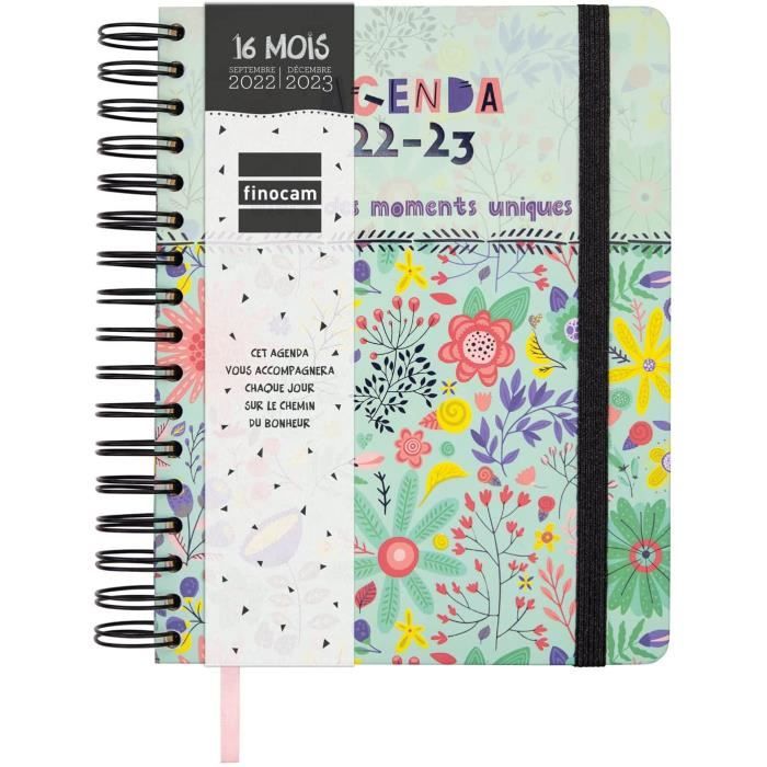 Agenda 2022 2023 Vitae 16 mois Semaine sur 2 pages Présentation ...