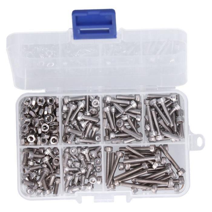 EJ.life Ensemble d'écrous de boulons Kit d'assortiment d'écrous de ... EJ.life Ensemble d'écrous de boulons Kit d'assortiment d'écrous de ...