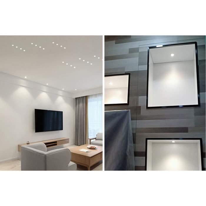 Mini Spot Encastrable - FDIT - COB - Lumière Naturelle 4000K ...